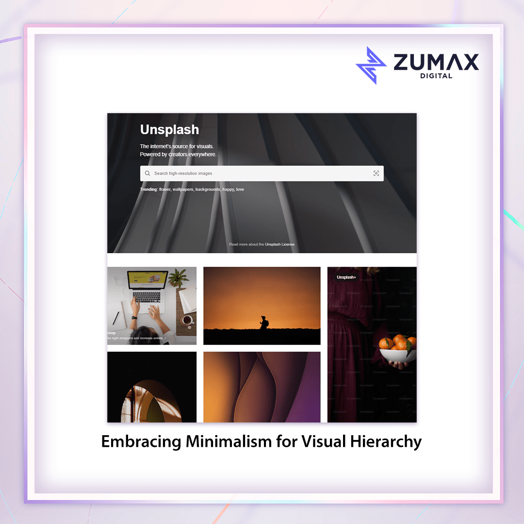 Creating Impactful Visual Hierarchy with Minimal Elements