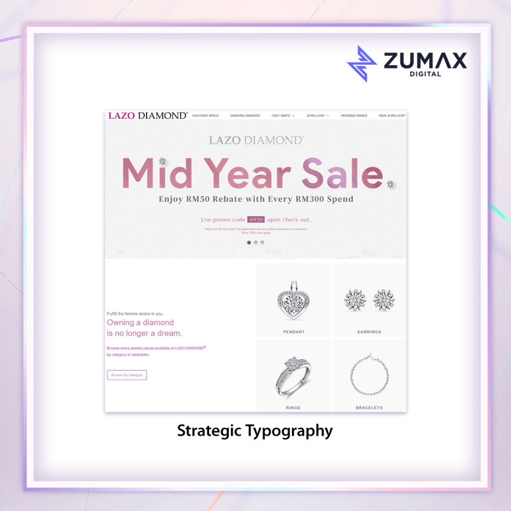 Creating Impactful Visual Hierarchy with Minimal Elements